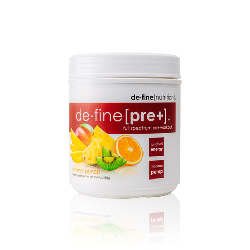 define[pre+] – Define Nutrition