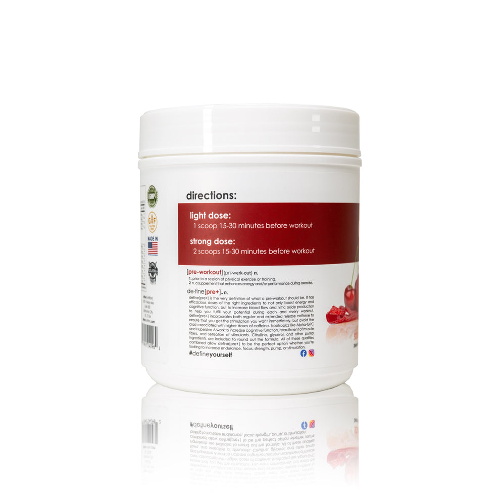 define[pre+] – Define Nutrition