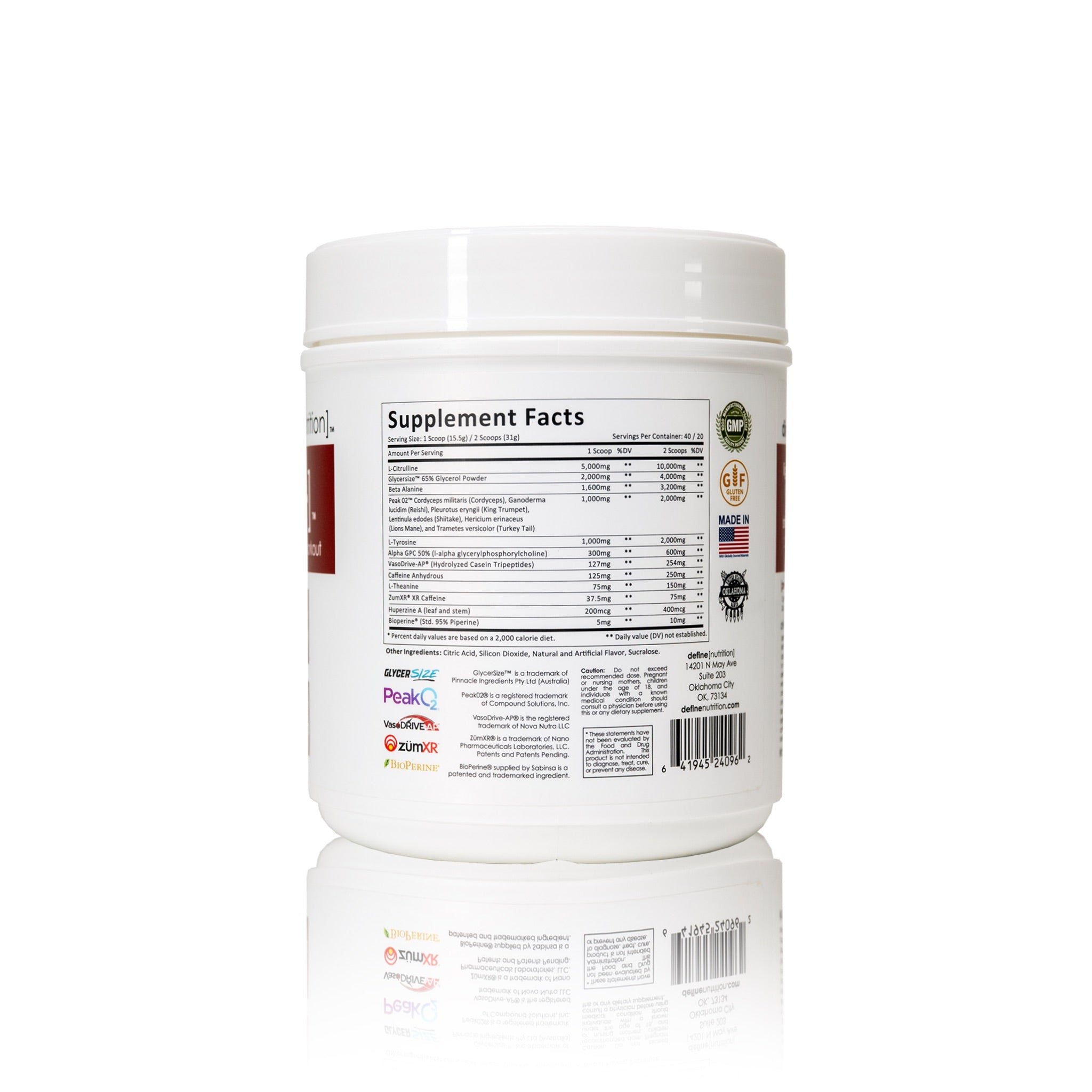 define[pre+] – Define Nutrition